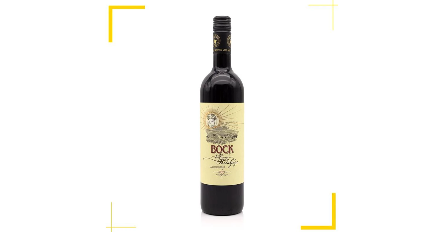 Bock PortaGéza vörös 2021 száraz villányi bor a Bock Pincészettől