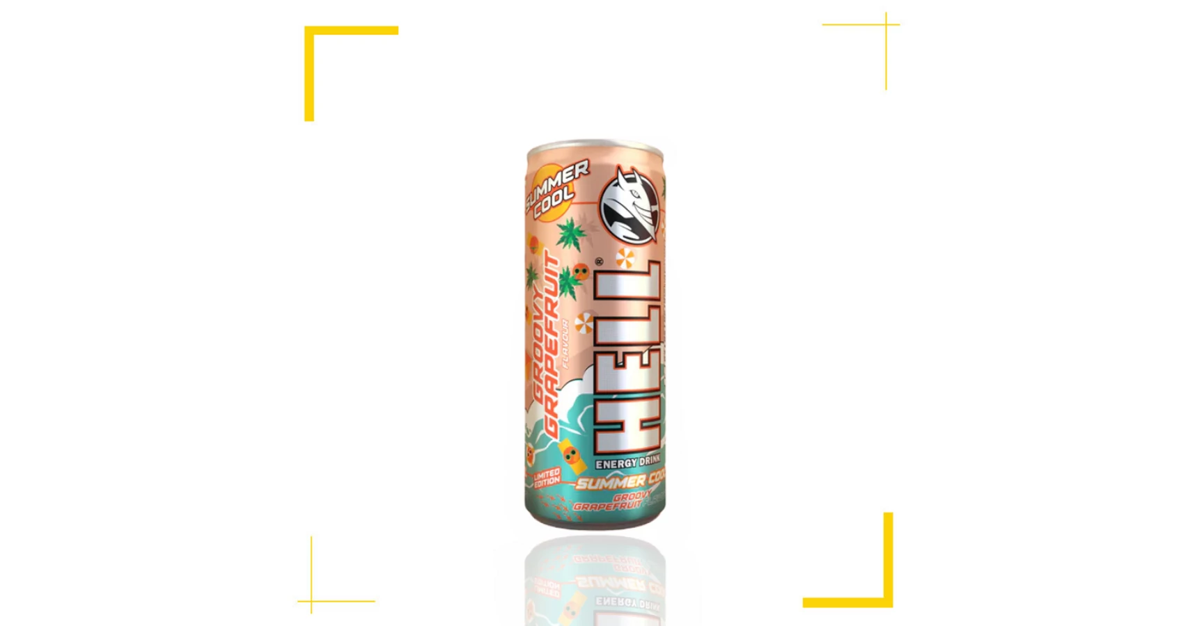Hell Energy Drink Summer Cool Groovy Grapefruit (0,25L)