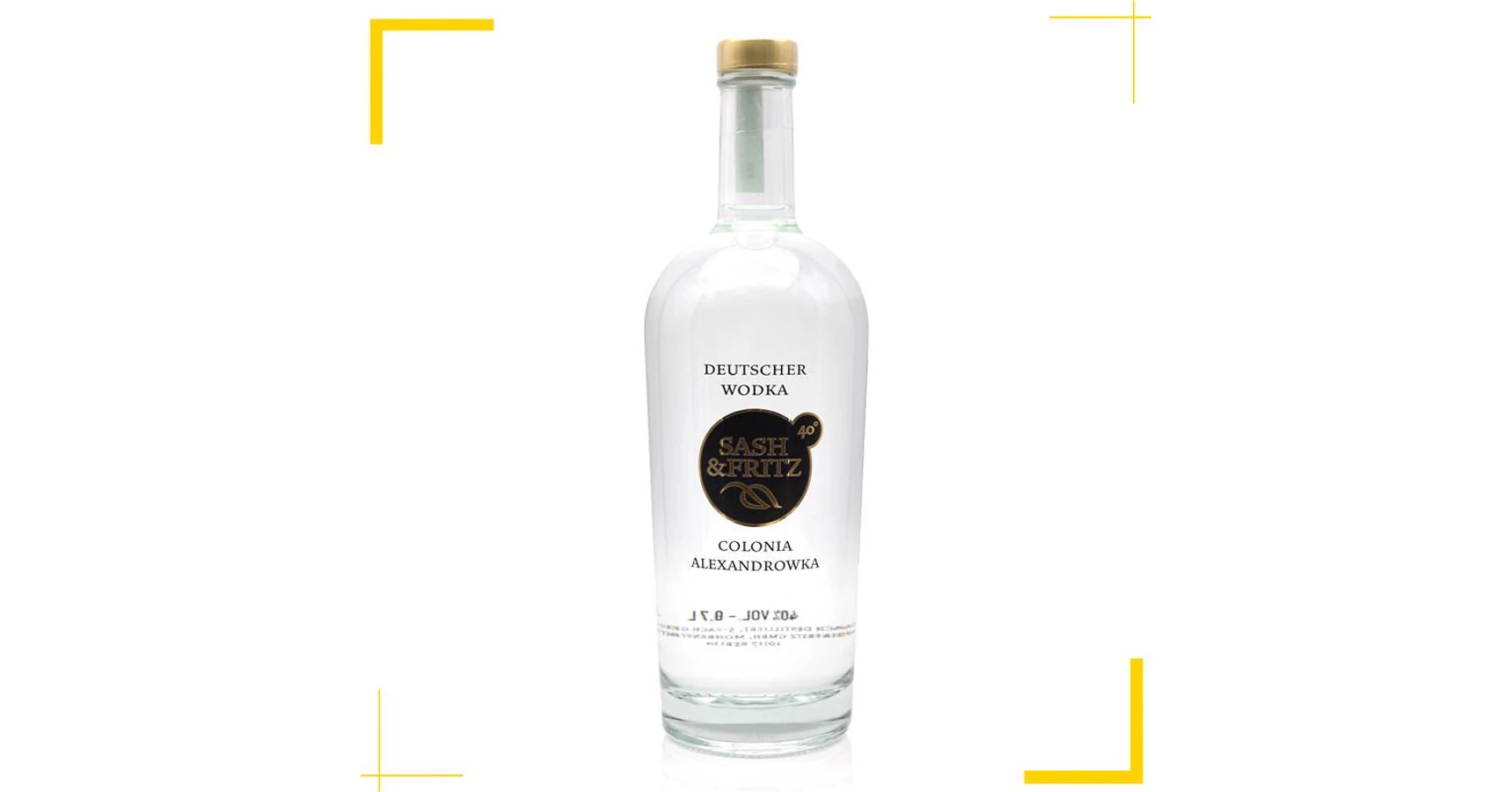 Sash&Fritz Deutscher Wodka (40% - 0,7L)